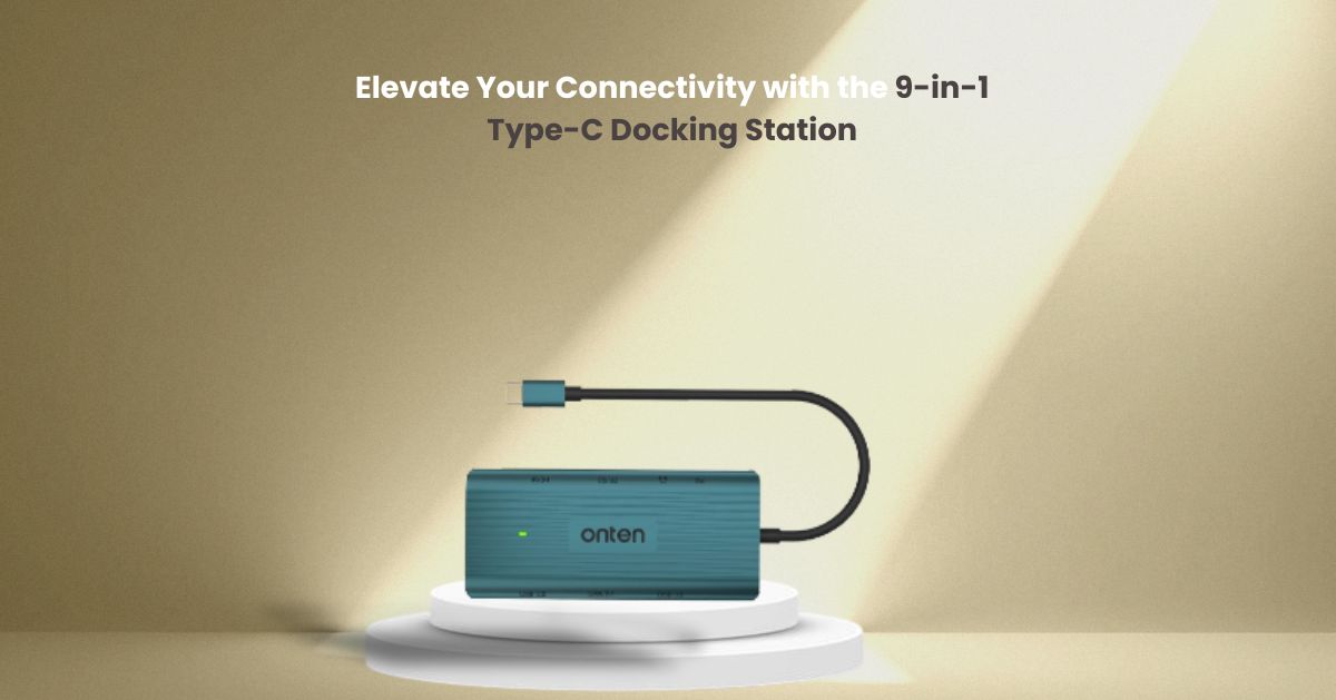 Elevate Your Connectivity with the 9-in-1 Type-C Docking Station ...